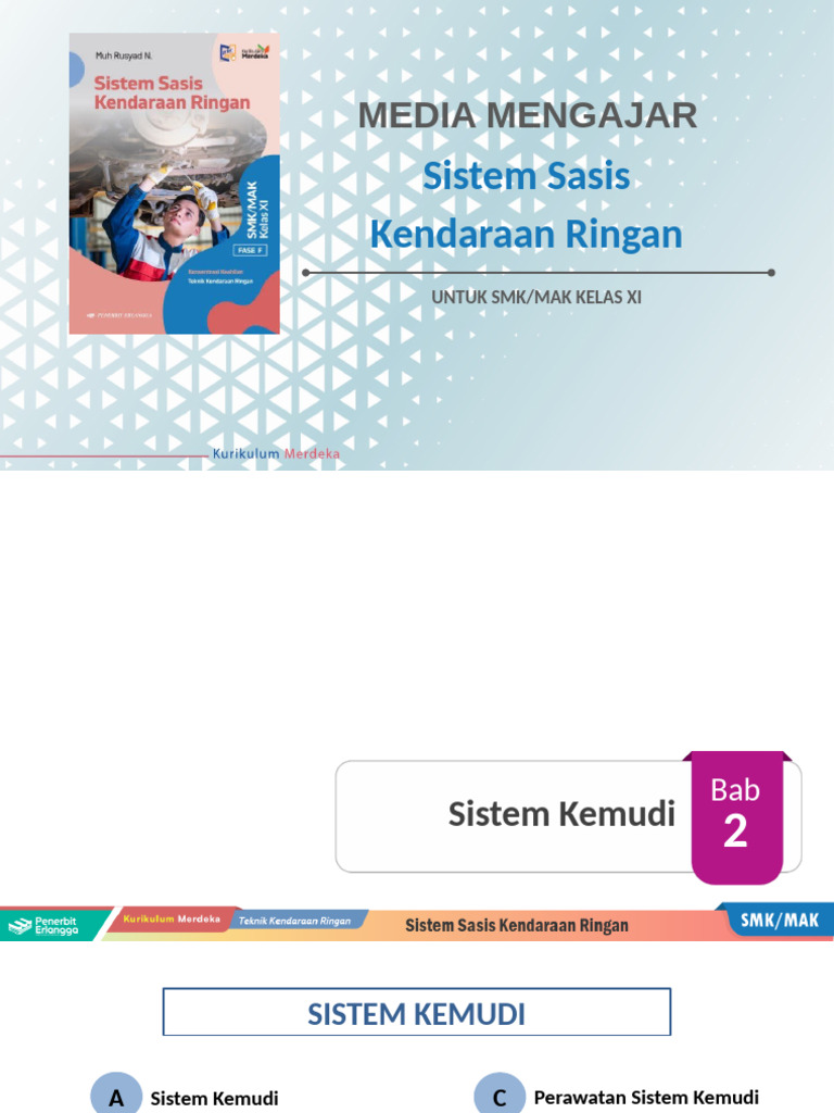 XI BAB 2 Sistem Sasis Kendaraan Ringan | PDF
