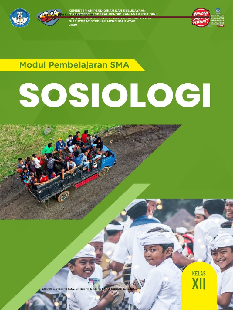 Modul Ajar Sosiologi Kelas Xii | PDF | Sains & Matematika