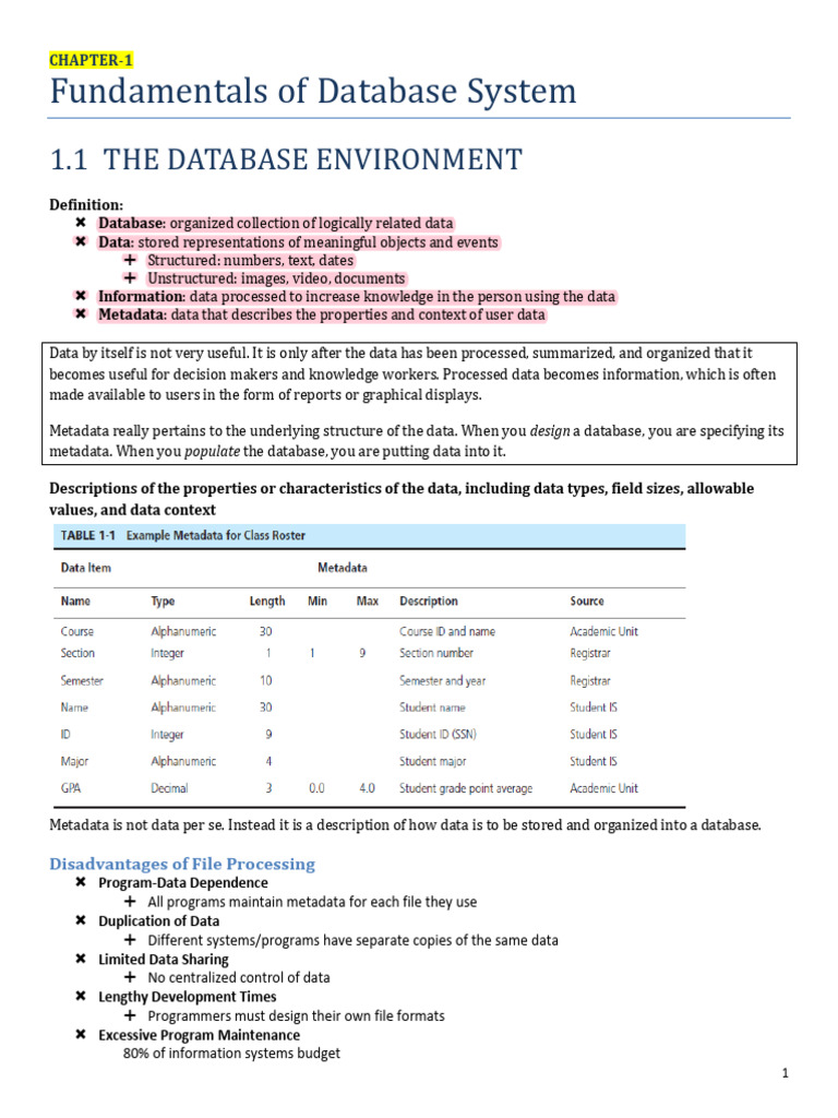 Chapter 1 DBE Edit M1 452 Sem | PDF | Databases | Software Development ... Chapter 1 DBE Edit M1 452 Sem | PDF | Databases | Software Development ...