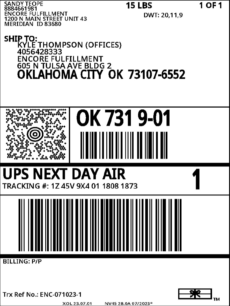 Zebra TC72 Label | PDF