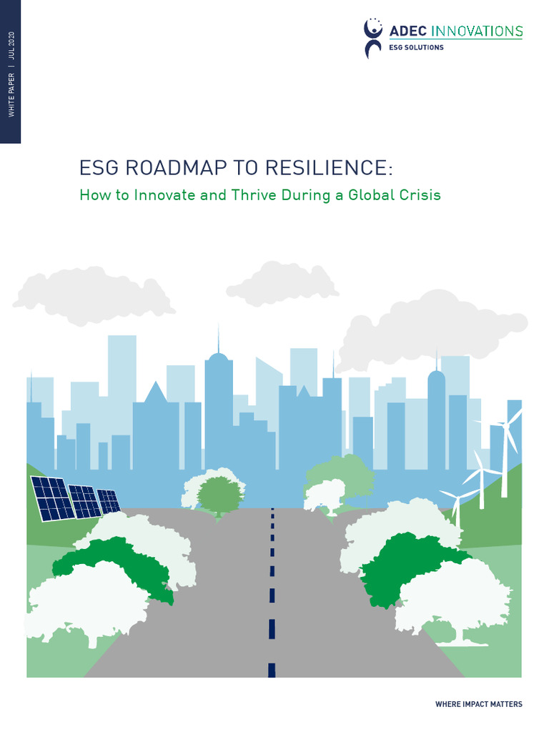 ESG Resilience Guide for Global Crises | PDF | Psychological Resilience | Climate Resilience