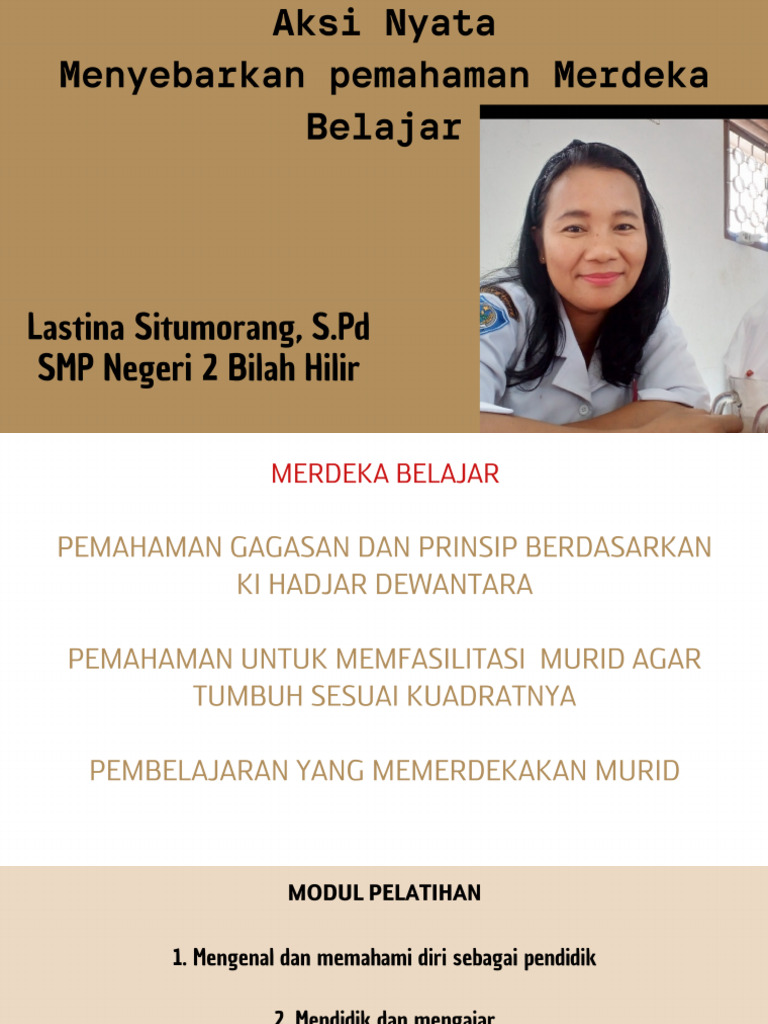 Nyata Kurikulum Merdeka Belajar | PDF