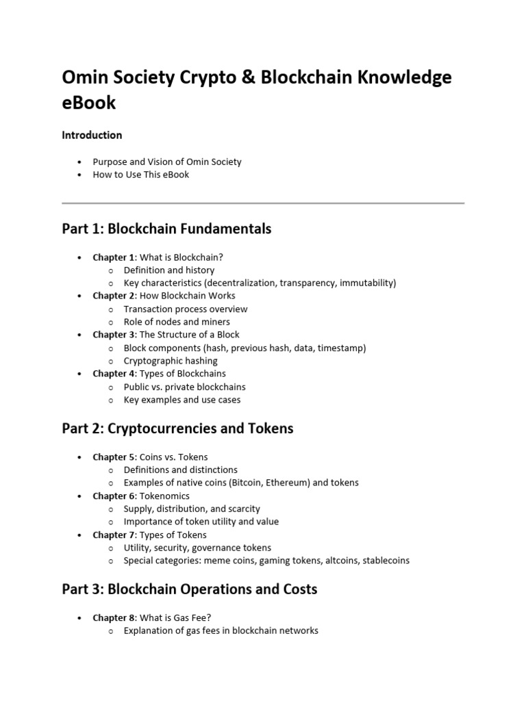 Omin Society Crypto INDEX | PDF | Cryptocurrency | Distributed Computing