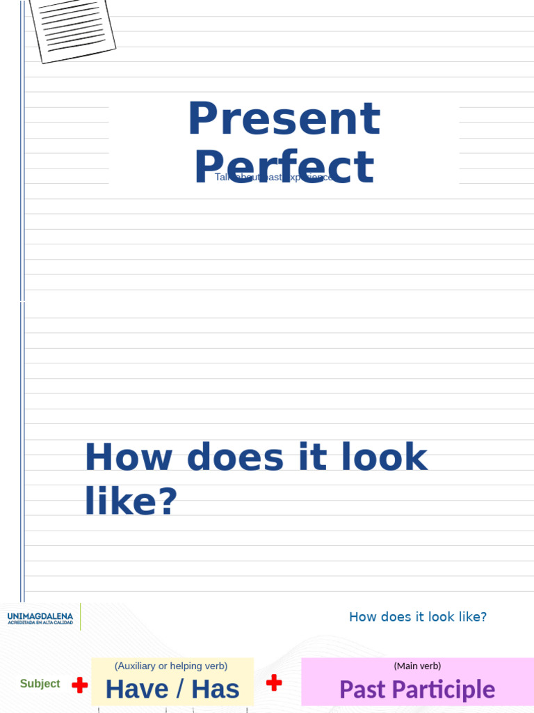 Present Perfect (Just, Already, Yet) | PDF | Verb | Perfect (Grammar)