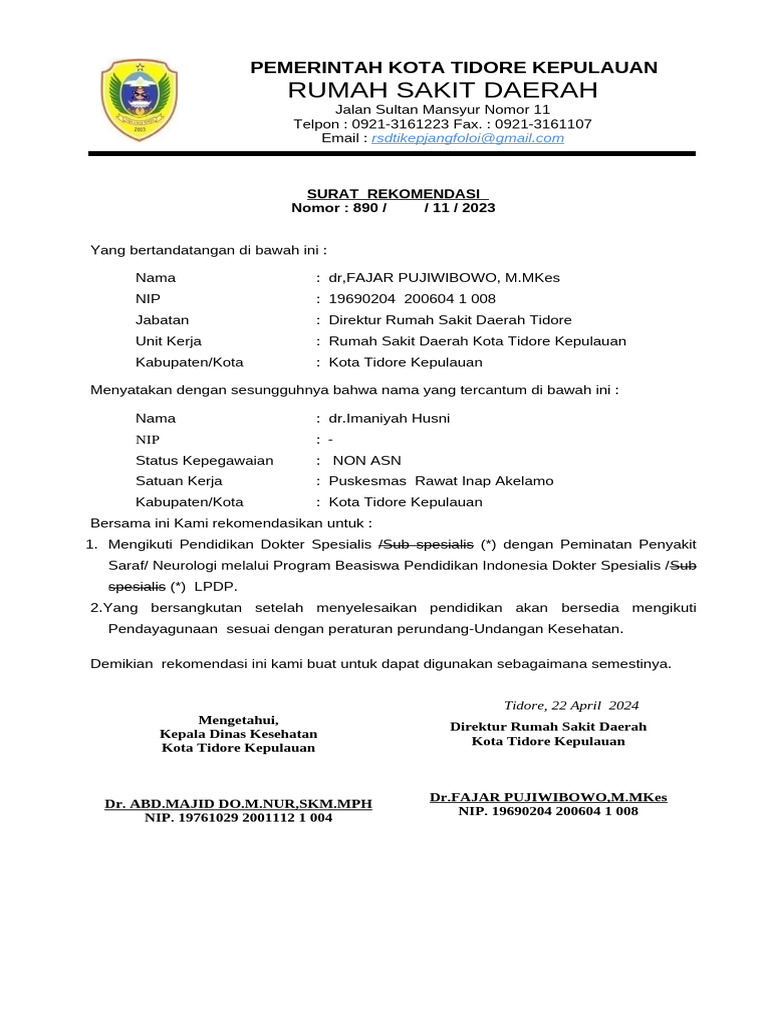 Rekomendasi LPDP | PDF | Kesehatan Holistik