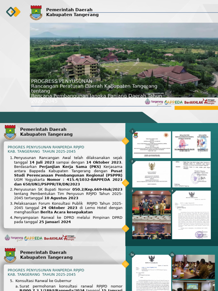 Paparan Tahapan RPJPD | PDF | Sains & Matematika | Teknologi & Rekayasa