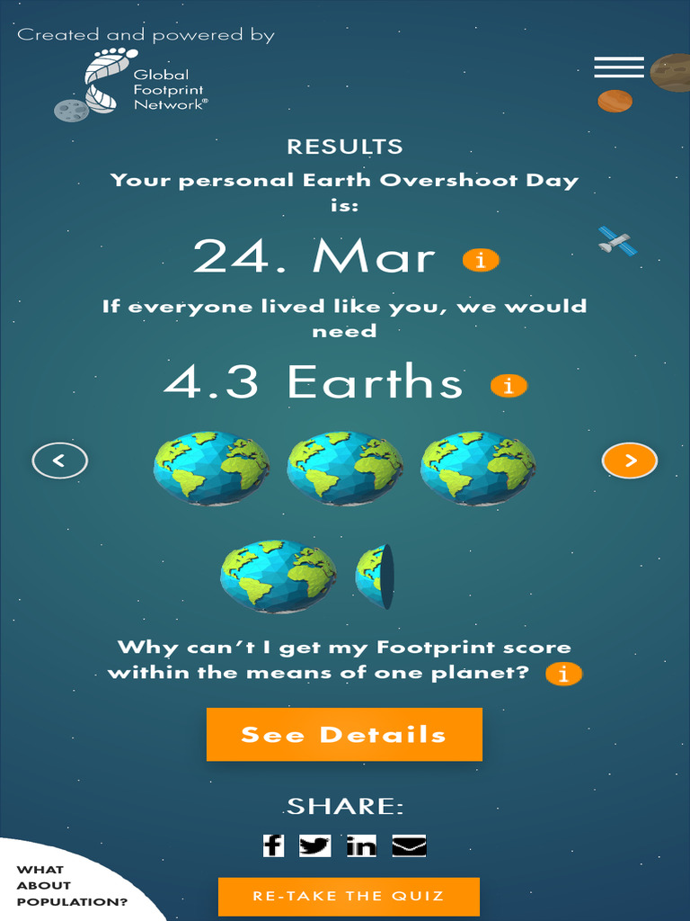 Ecological Footprint Calculator | PDF | Sports & Recreation | Games ...