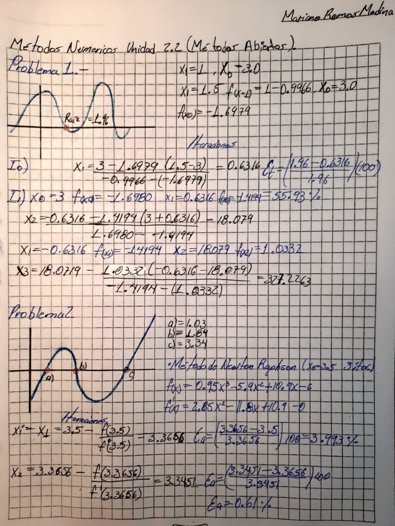 Actividad2.2 Métodos Numéricos | PDF