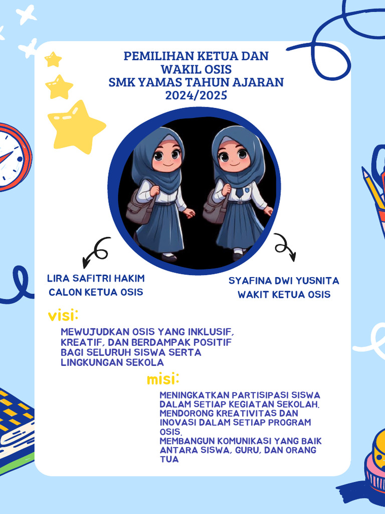 Contoh Poster Pemilihan Ketua Osis | PDF