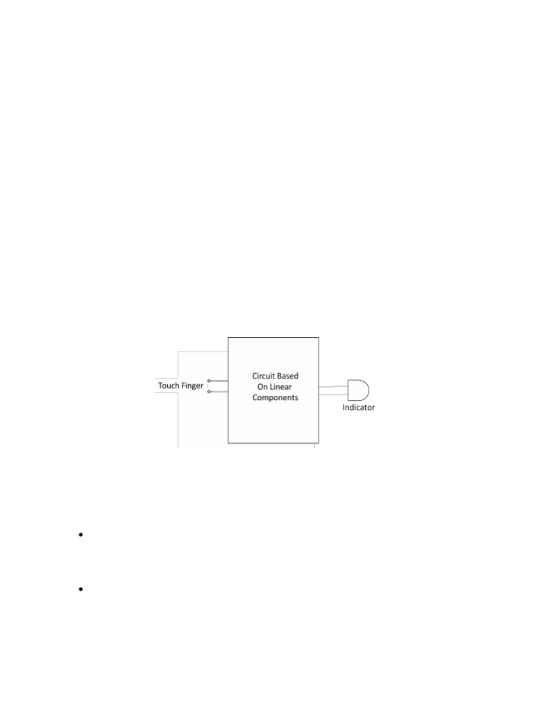 Touch Sensor Circuit Analysis Course | PDF