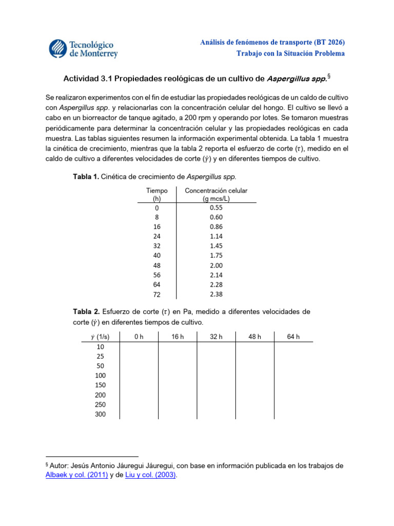 BT2026 Activ3-1 2023 | PDF | Viscosidad | Ingeniería Química