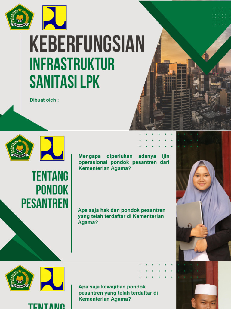 Keberfungsian Infrastruktur Sanitasi LPK | PDF