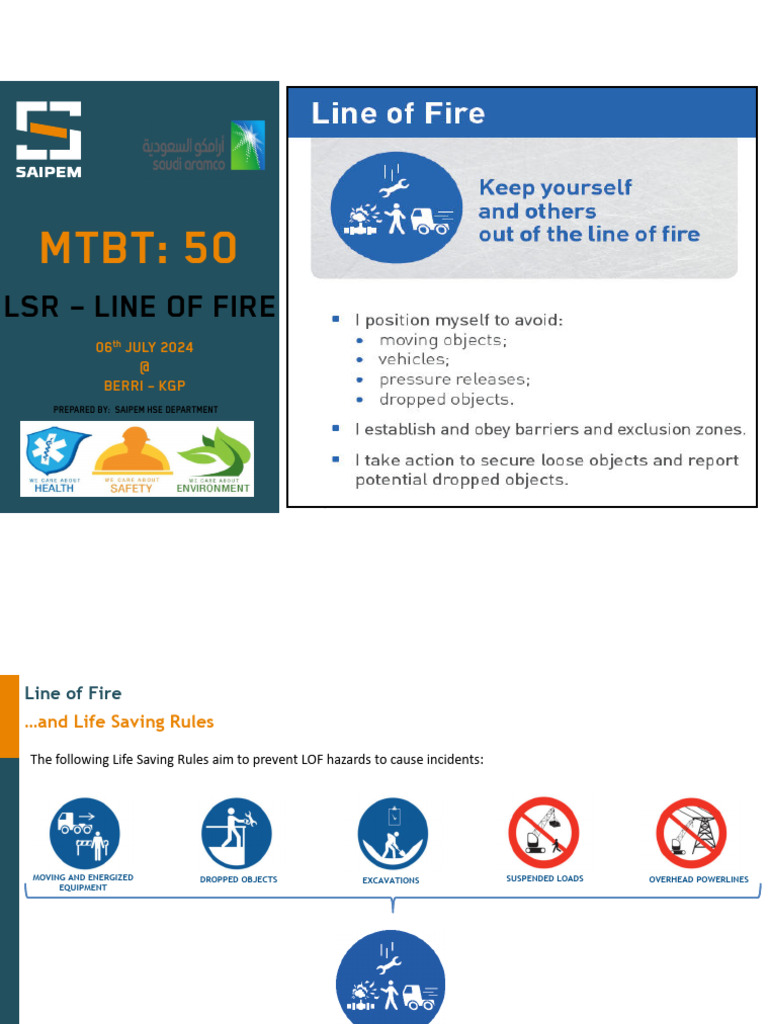 2024.07.06 #MTBT - 50 Lsr-Line of Fire | PDF | Forklift | Regulatory ...