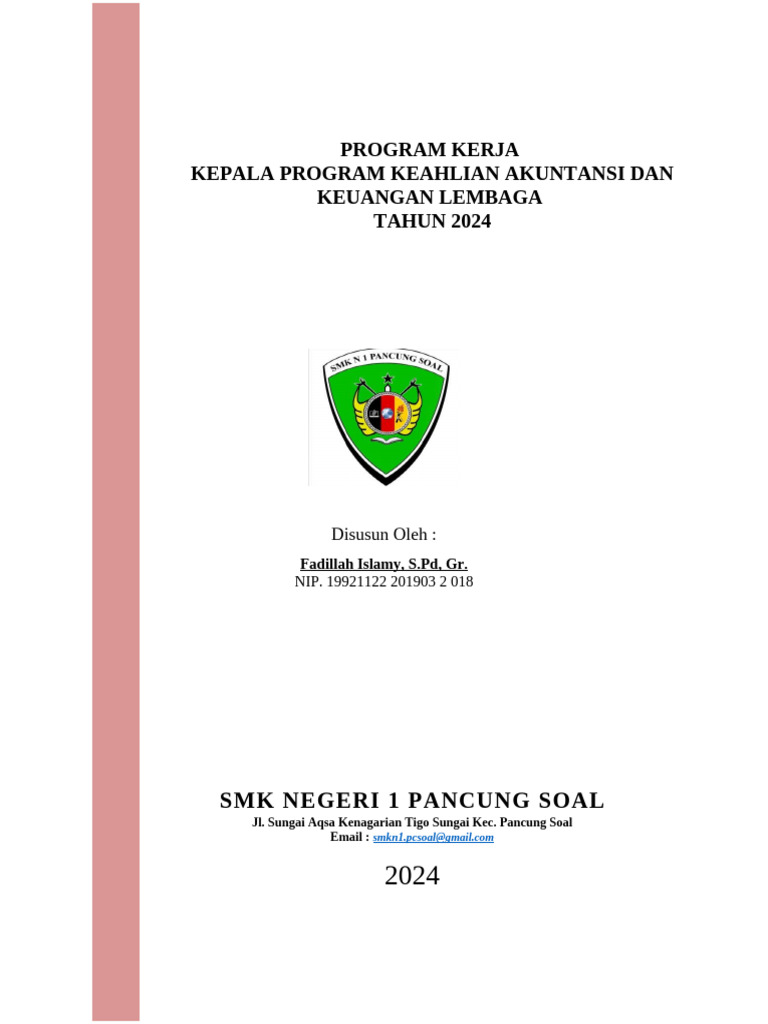 Program Kajur Akl | PDF