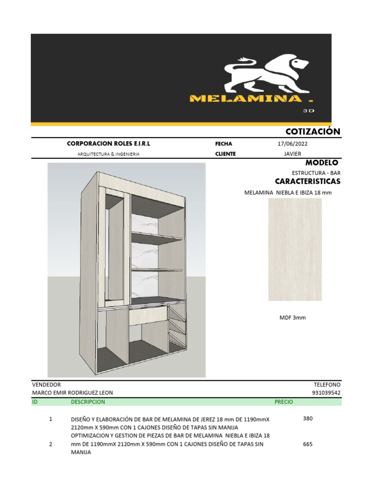 Javier - Bar 2 | PDF