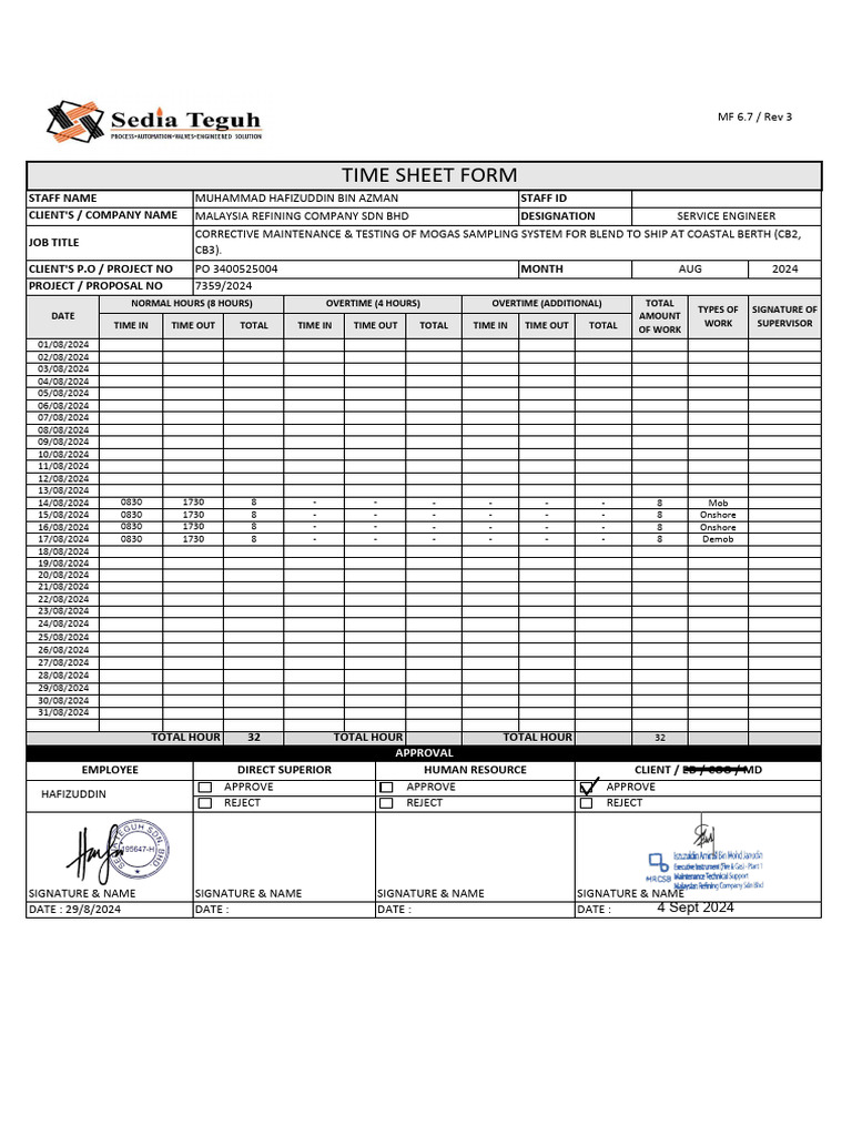 Fsr-jis-049-Mh Corrective Maintenance MRCSB Cb-2 & Cb-3 (Aug2024 ...