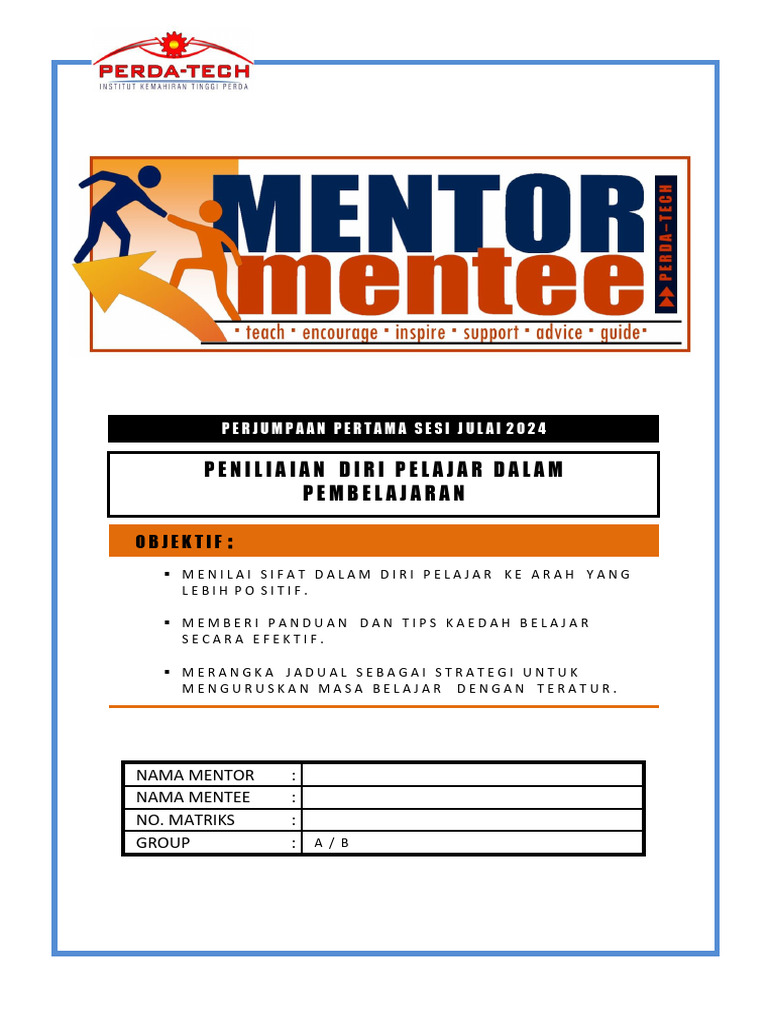 Slot 1 Mentor Mentee Jul 2024 | PDF