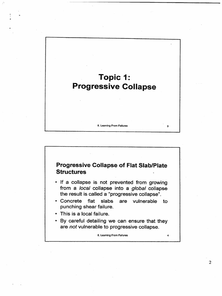 06 Progressive Collapse | PDF