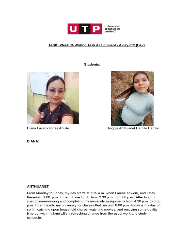 Semana 4 Ingles | PDF | Wellness