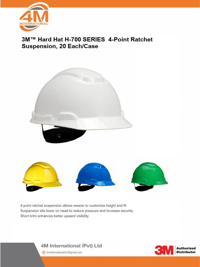 3M HARD HAT | PDF | Headgear