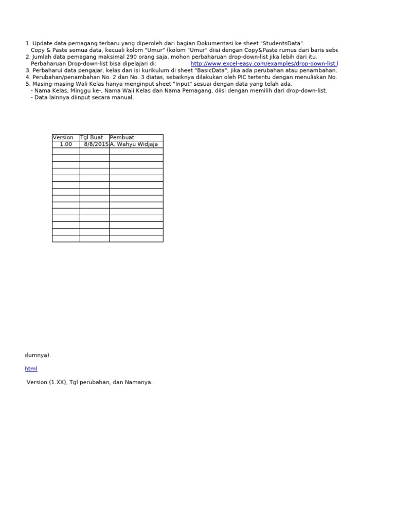 Format Laporan Grade A-E Mei + Coment | PDF