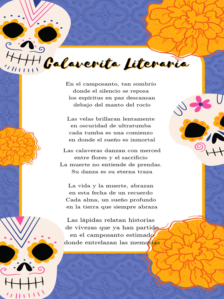 Calaverita Literaria | PDF | Arte