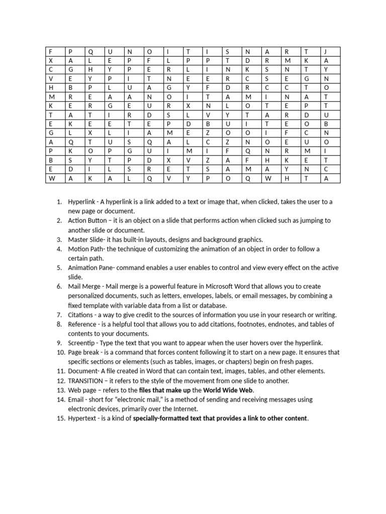 ACTIVITY-GRADE-9 | PDF | Hyperlink | World Wide Web
