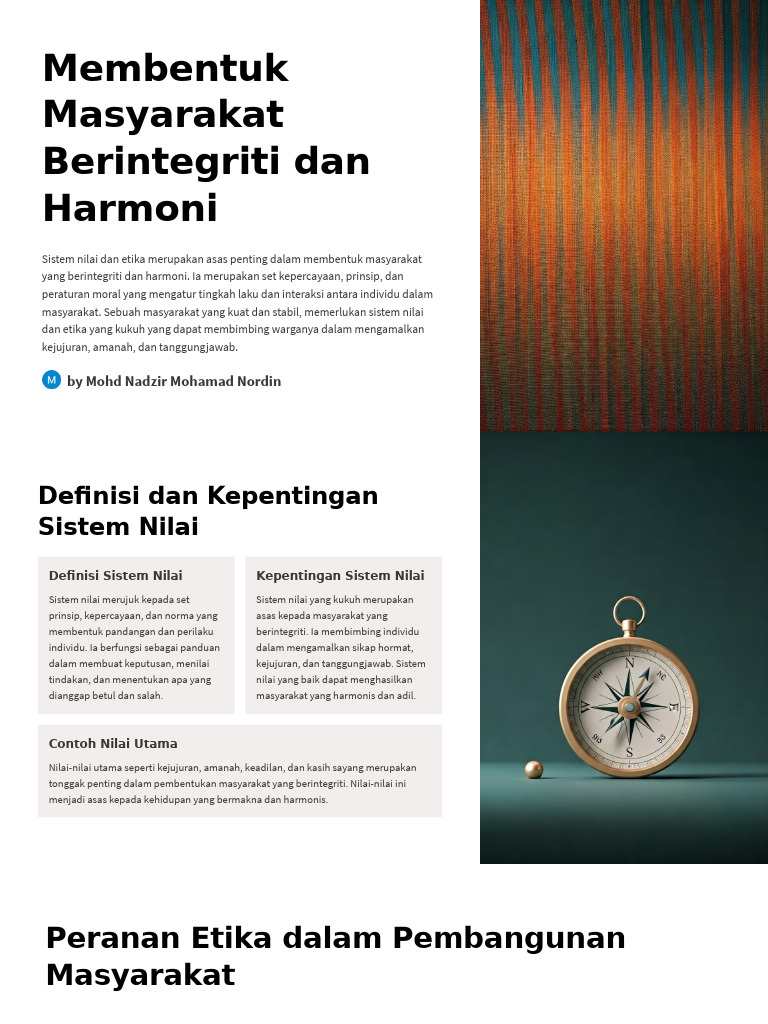 Membentuk-Masyarakat-Berintegriti-dan-Harmoni UTM ATRIBUT KEJAYAAN | PDF