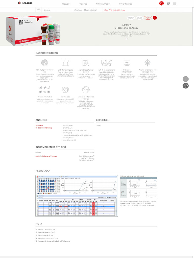 Allplex™ GI-Bacteria (II) Assay | PDF