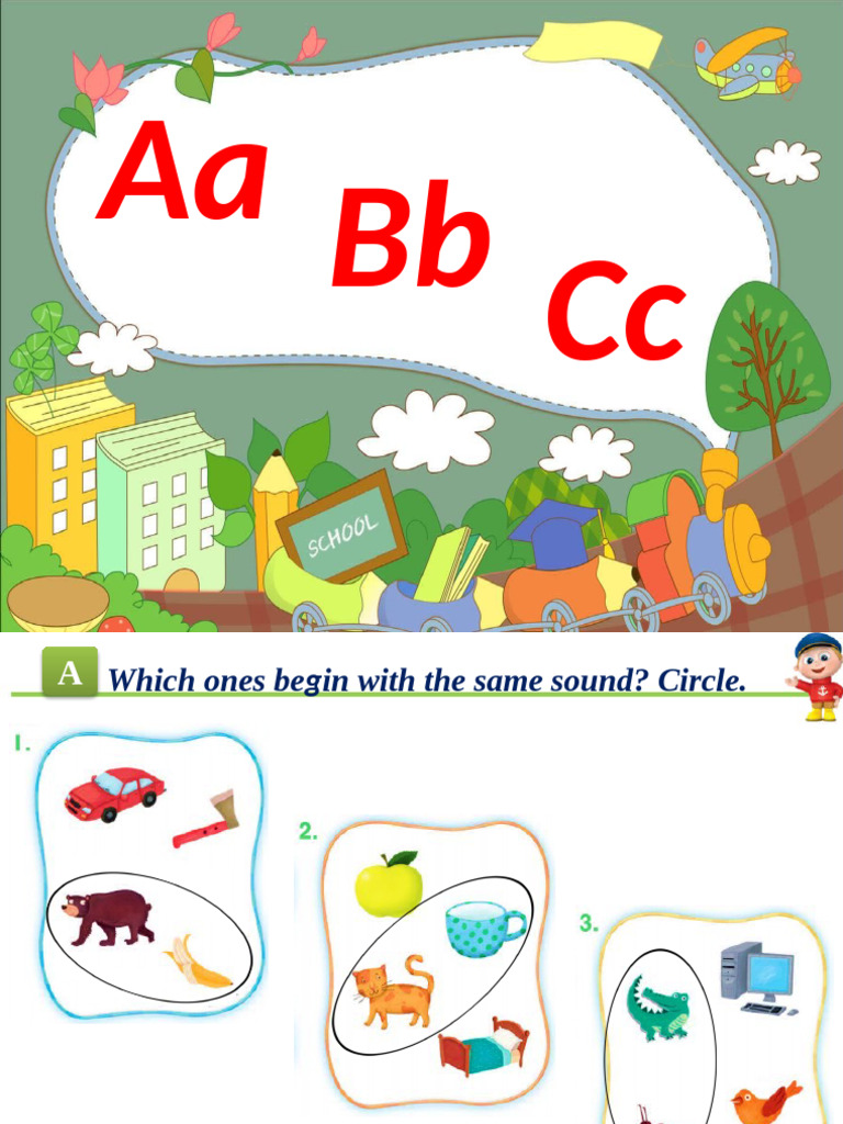 4 Unit 1 Aa BB CC and Story | PDF | Language Arts & Discipline