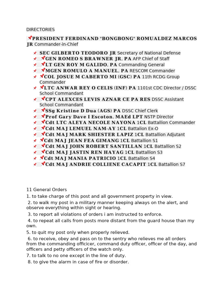 DIRECTORIES | PDF | History