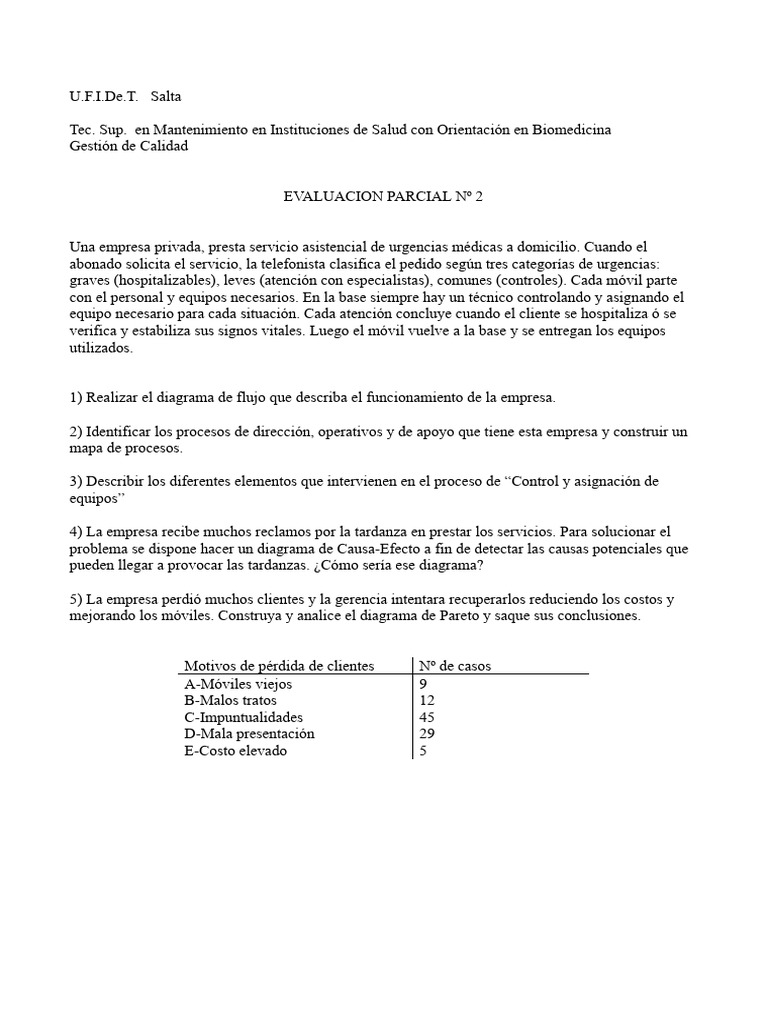 EVALUACION PARCIAL #2 - G de C | PDF | Negocios | Finanzas y dinero