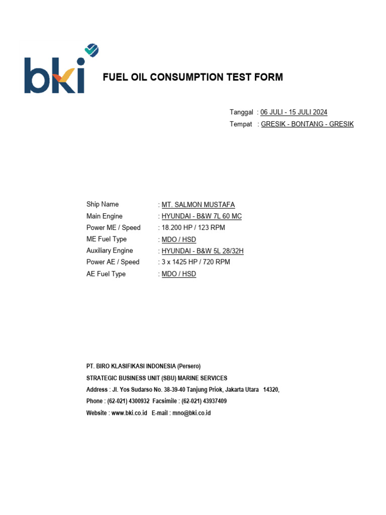Lampiran Report Foc | PDF