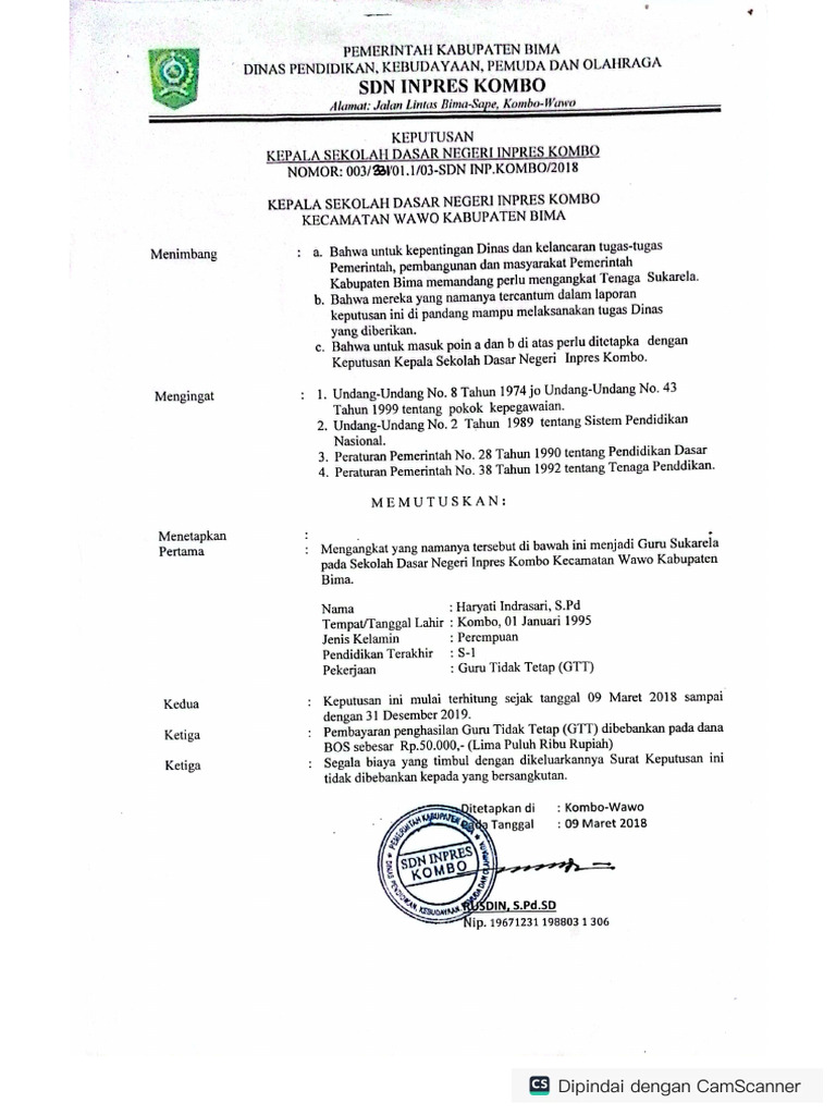Yati SK Pertama | PDF