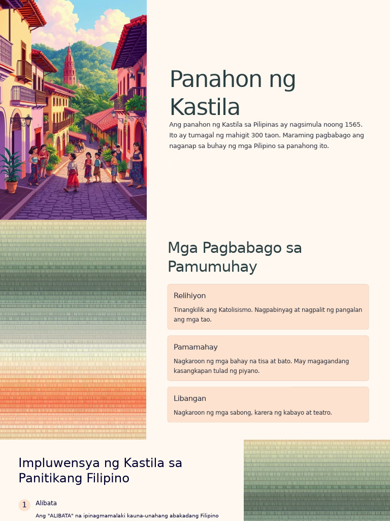 Panahon NG Kastila Sa Pilipinas 3 | PDF