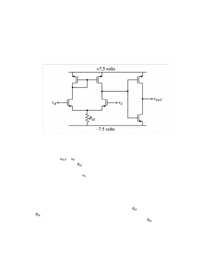 ELL304 Laboratory-5 Op-Amp Design | PDF | Operational Amplifier | Amplifier