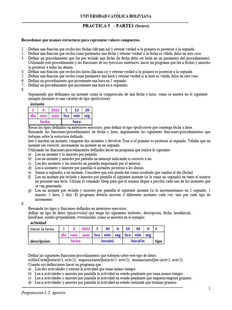 PRAC5 Registros PARTE1 I 2022 | PDF | Informática | Programación de computadoras