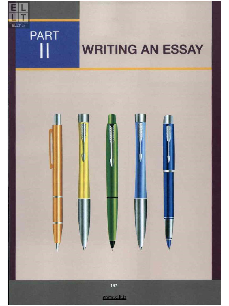 Essay Organization - Reading Material | PDF