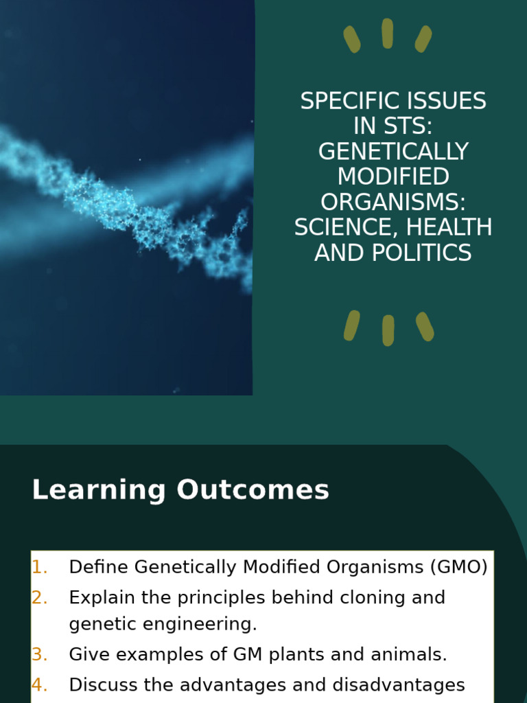 Genetically Modified Organisms | PDF | Genetic Engineering | Genetically Modified Organism