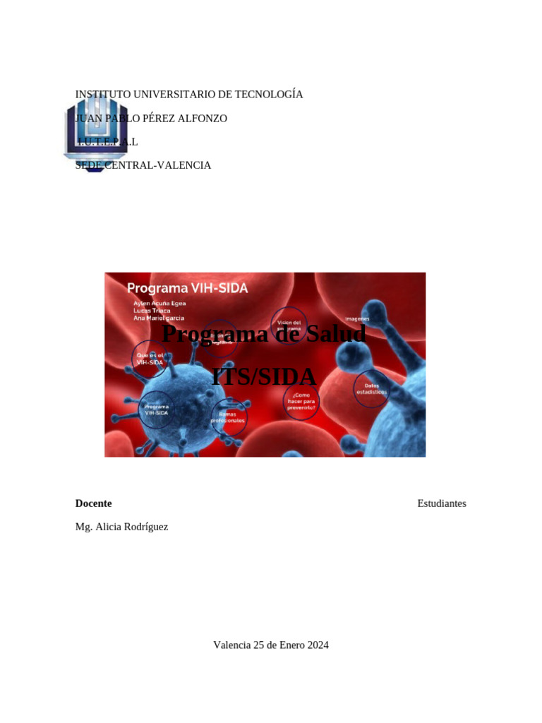 SIDA | PDF | VIH / SIDA | Infección transmitida sexualmente