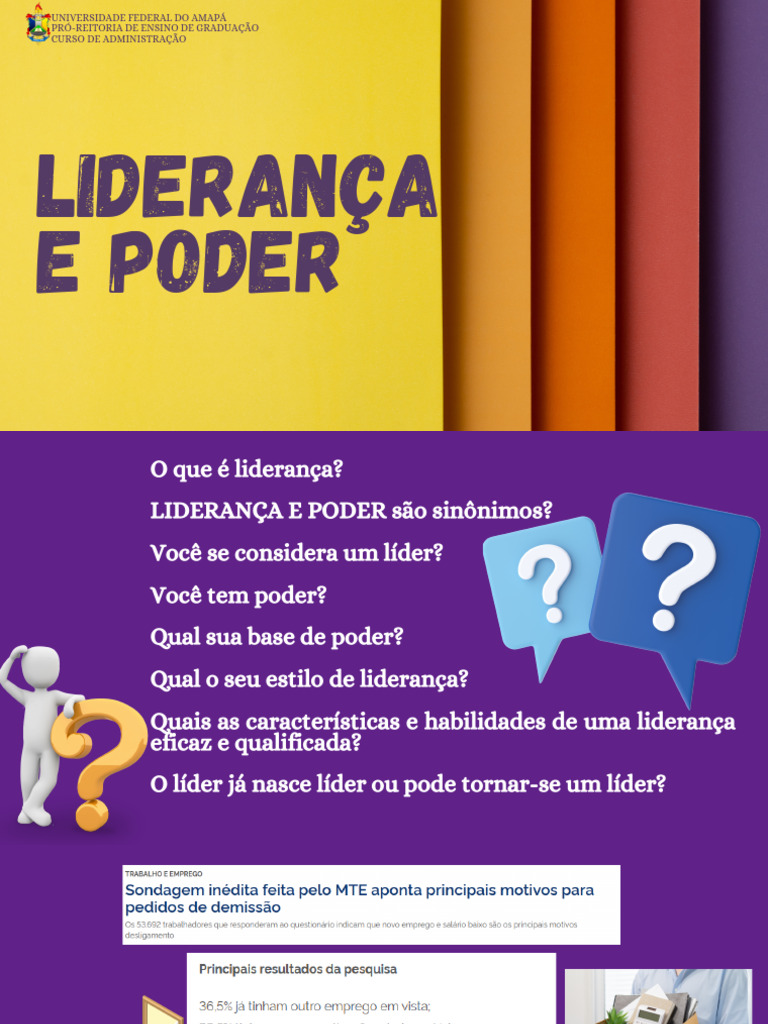 Liderança e Poder: Conceitos e Tipos | PDF | Liderança | Poder (social ...