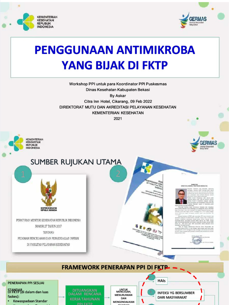 PDF Penggunaan Antimikroba Yang Bijak - Compress | PDF