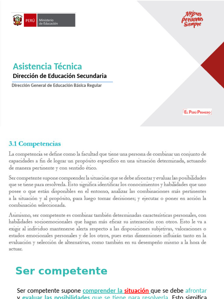 Ser Competente | PDF | Crecimiento personal y profesional