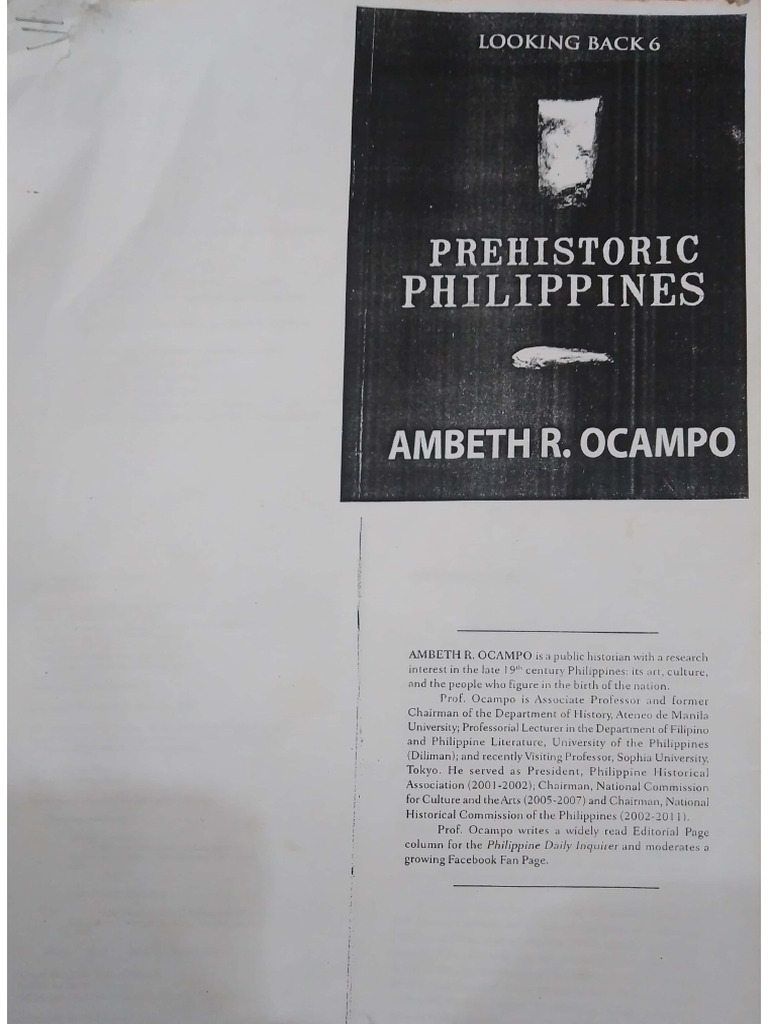 Prehistoric Philippines | PDF