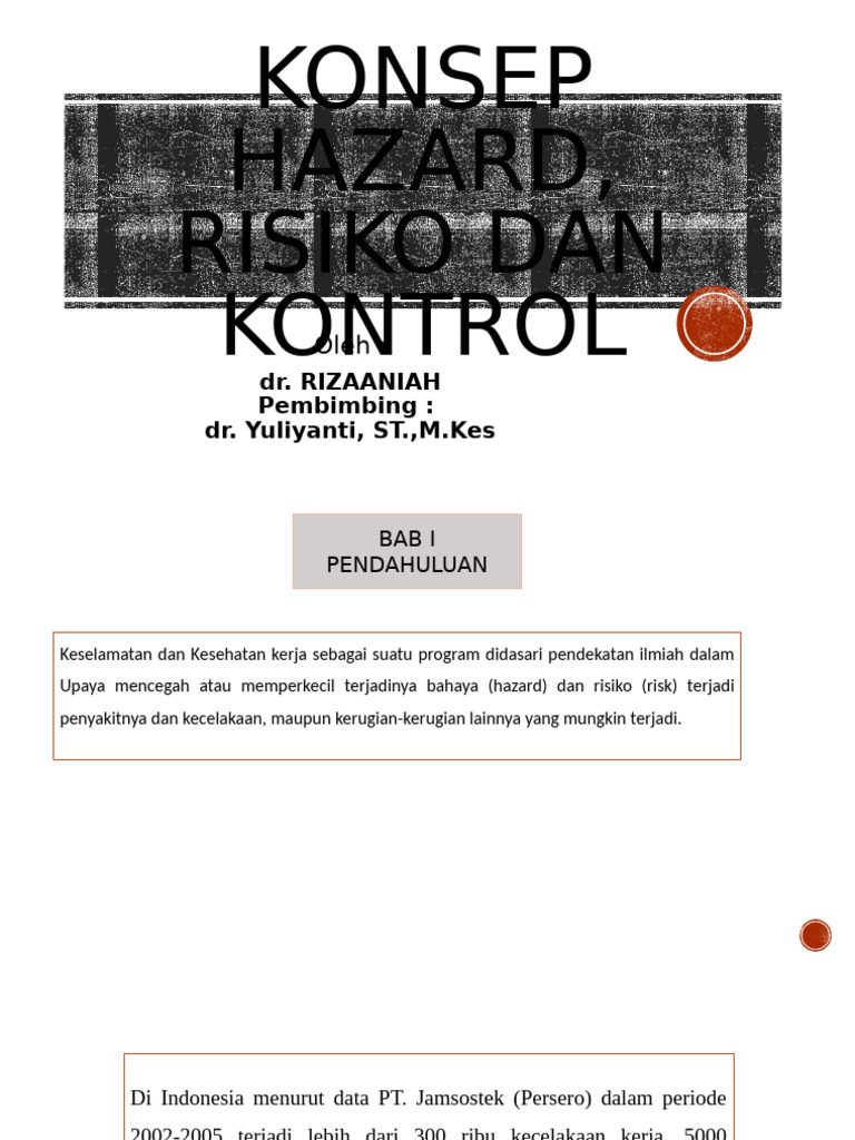 Pengendalian Hazard dan Risiko K3 | PDF