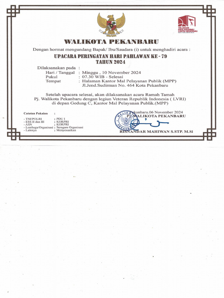 Undangan Hawan - 1 | PDF