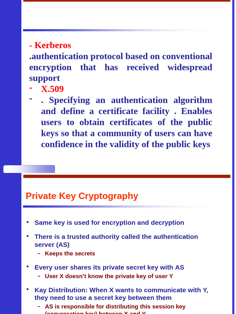 Kerberos | PDF | Public Key Cryptography | Key (Cryptography)