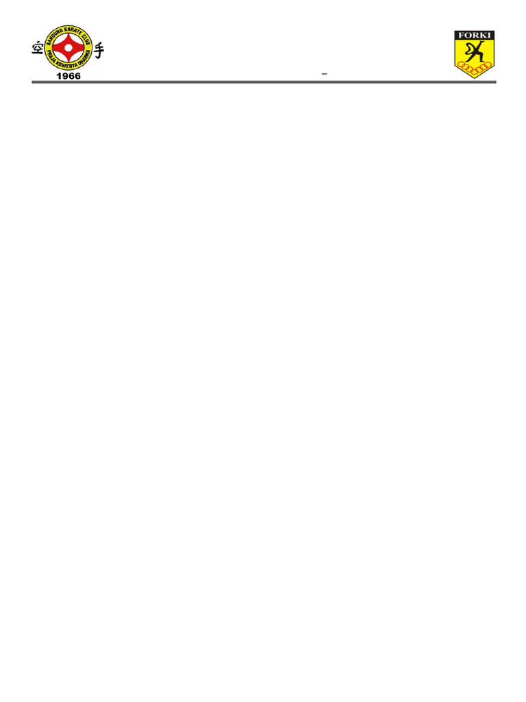 Proposal Izin Pendirian Dojo Karate BKC | PDF