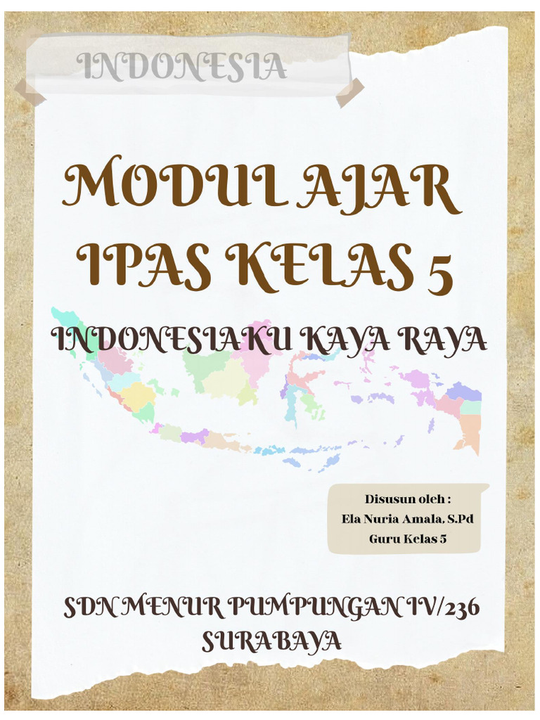 Modul Ajar Ipas PMM | PDF | Griya & Taman | Sains & Matematika