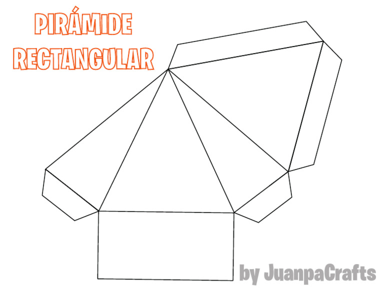 Pirámide Rectangular Planos | PDF